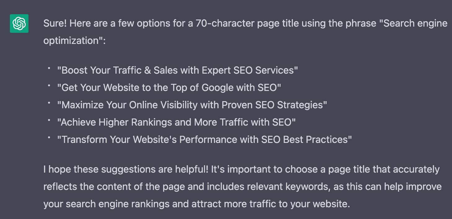 ChatGPT SEO: Impact of ChatGPT for SEO - Market MindShift